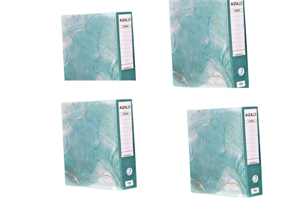 Office Lever Arch Clip Binder Box File Folder Index Cover Best for A4 ...