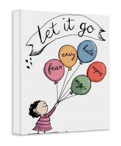 Amazon.com: Let It Go: Inspirational Therapy 18x24 Poster for ...