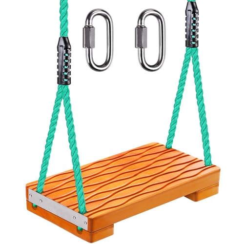 Snapklik.com : BeneLabel Wood Heavy Duty Swings Seat