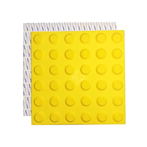 PU Tactile Tiles Yellow | Self Adhesive, Anti Skid, Warning PU Tactile ...