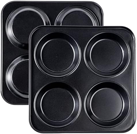 Amazon.com: Wrenbury Heavy Duty Yorkshire Pudding Pan - 4 Large Cups ...