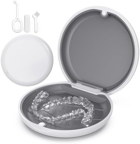 Amazon.com : Retainer Case, Slim Aligner Case Compatible with ...
