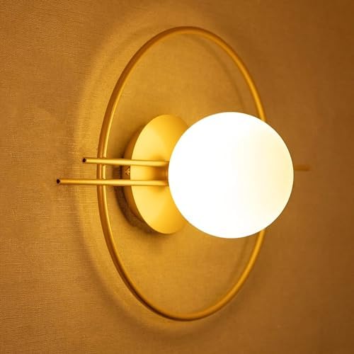 PRIYA LIGHT Modern LED Wall Light for Living Room and Bedroom | Gold ...