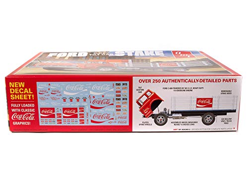 AMT Ford C600 Stake Bed w-Coca-Cola Machines 1:25 Scale Model Kit ...