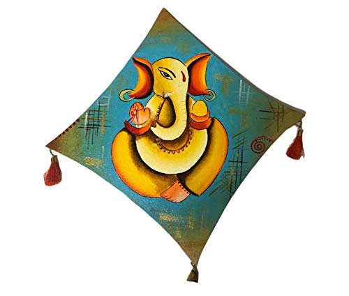 Peppy POO'S Acrylic Colour Ganesha Wall Hanging (Color/Design May Vary ...