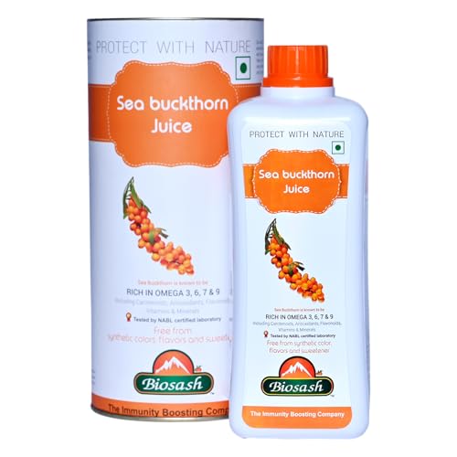 Biosash Himalayan Sea Buckthorn Pulp Concentrate 750ml | Cold-Pressed ...
