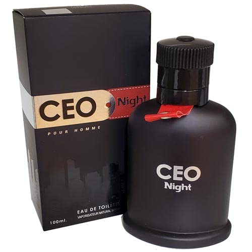Amazon.com: CEO Night Pour Homme/Eau De Toilette For Men, 3.4 OZ ...