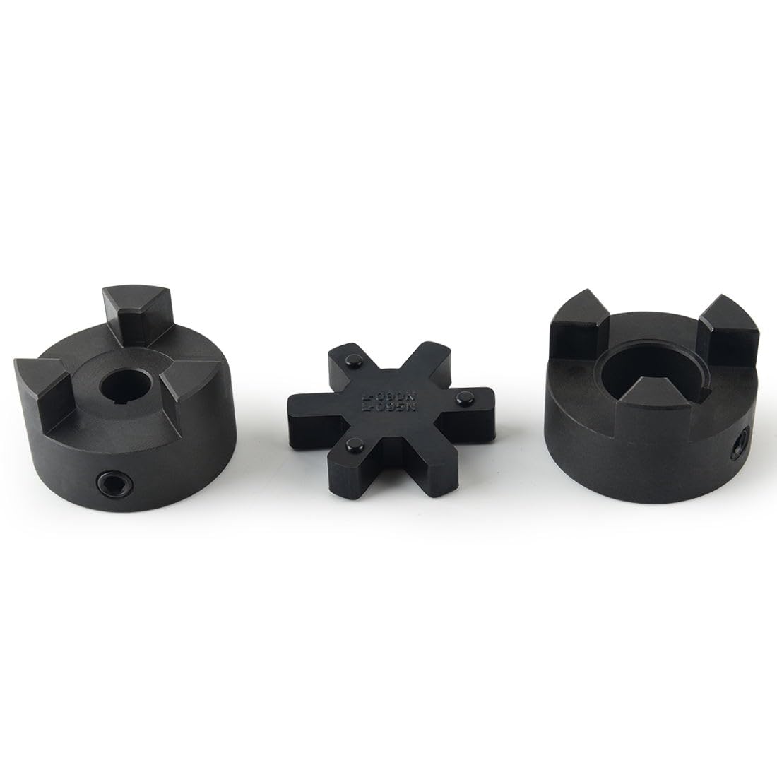 Amazon.com: 1/2" to 1" L090 3-Piece L-Jaw Coupling Set & Buna-N NBR ...