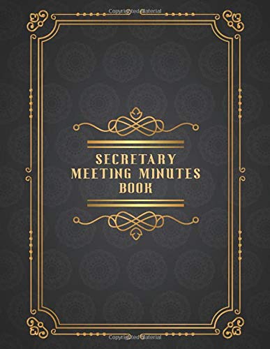 Amazon.com: Secretary Meeting Minutes Book: Classroom Meeting Minutes ...