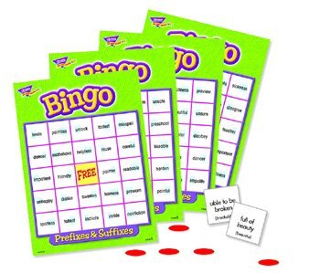 Buy Trend Enterprises Inc PREFIXES & SUFFIXES Bingo Game Online at Low ...