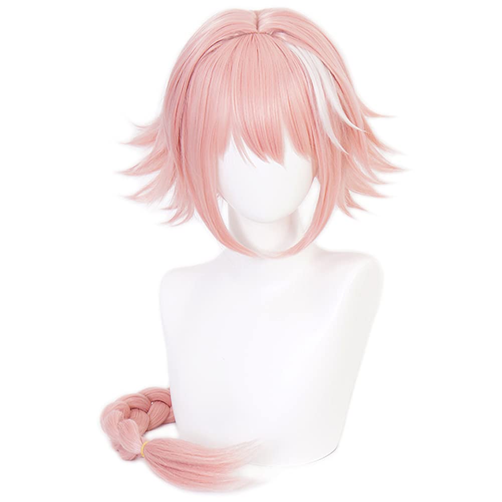 HIROAKIYA Rider Astolfo Wig, Fate Rider Astolfo Cosplay Wig with Wig ...