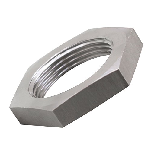 Snapklik.com : Cast Pipe Fitting Stainless Steel 304 Hex Locknut 1-1/4 ...