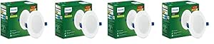 Buy Philips Starfit 5 watt Concealed JB LED downlighter for Ceiling with 3 inch Cut-Out (Warm ...