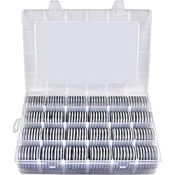 Amazon.com: 168 Pieces 46mm Coin Capsules with Foam Gasket and Plastic ...