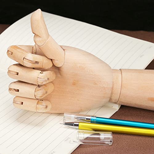 2 Pack Wooden Artist Hand Mannequin with Flexible Joints- Left & Right ...