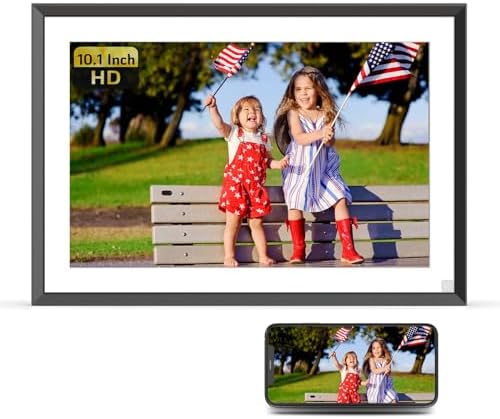 ARZOPA Digital Photo Frame 15.6" Smart WiFi IPS Touch Screen Electronic ...
