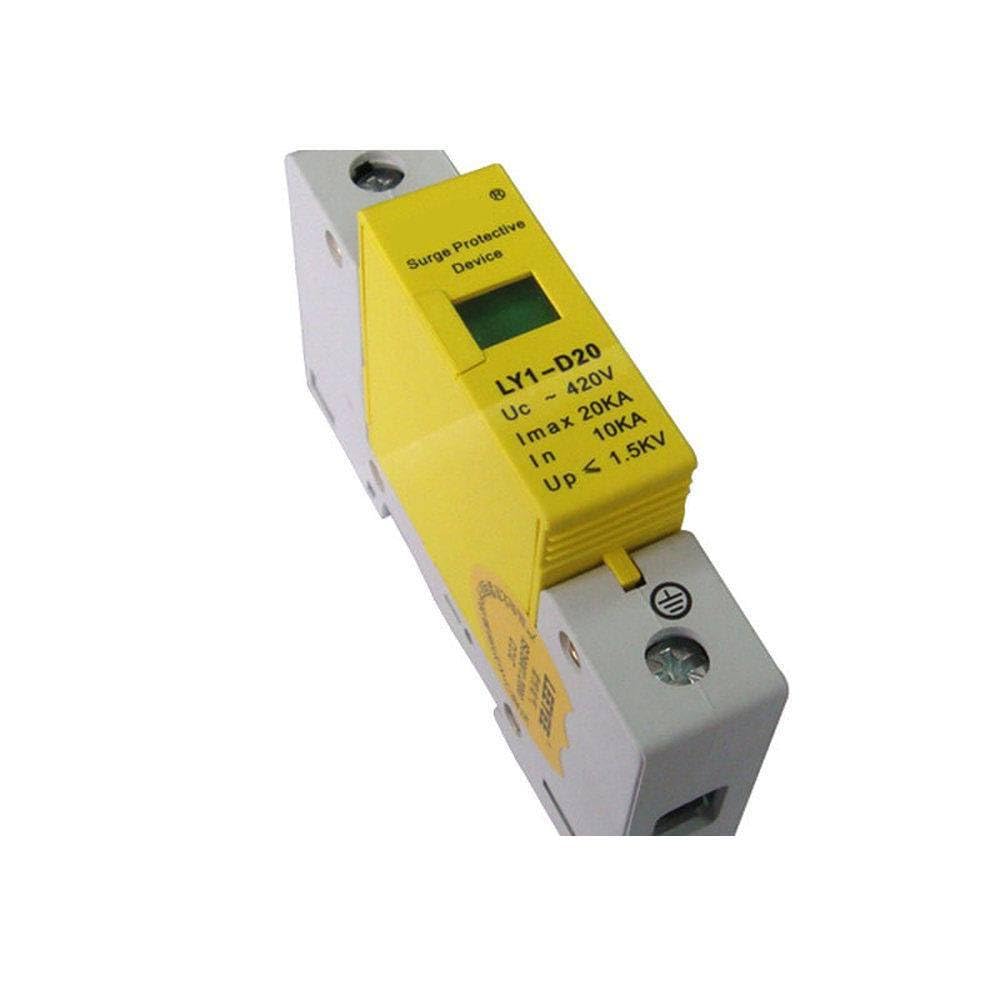20KA power surge arrester 420v 1 pole 20A surge protection device : Amazon.ca: Electronics