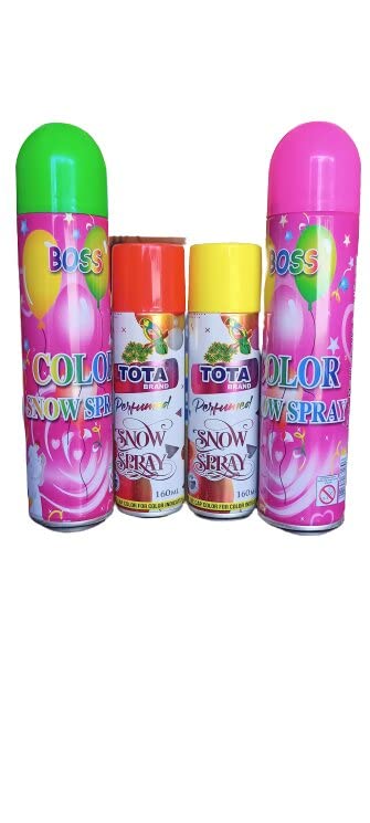 Buy SelfLine |2 Boss Colour Snow Spray & 2 Tota Colour Snow Spray ...