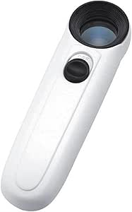 Amazon.com: 40 Times LED Light Handheld HD Magnifier Glass PCB Circuit ...