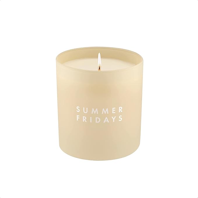 Amazon.com: Summer Fridays Soft Vanilla Candle - Relaxing, Fragrant ...