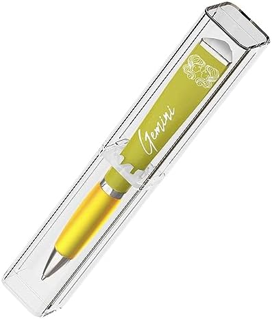 Amazon.com : ANINKABOVE Zodiac Sign Ballpoint Pen (1 Pen, 3-Sided ...