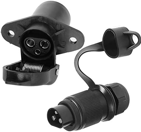 AGRISHOP 12 V 3 Pin Tractor Plug Socket,3Pin Tractor Plug,3Pin Socket ...