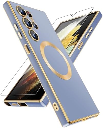 JUESHITUO for Samsung Galaxy S24 Ultra Case for MagSafe [Integrated ...