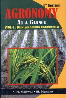 Agronomy At A Glance Vol 1: Basic And Applied Fundamentals : Amazon.in ...
