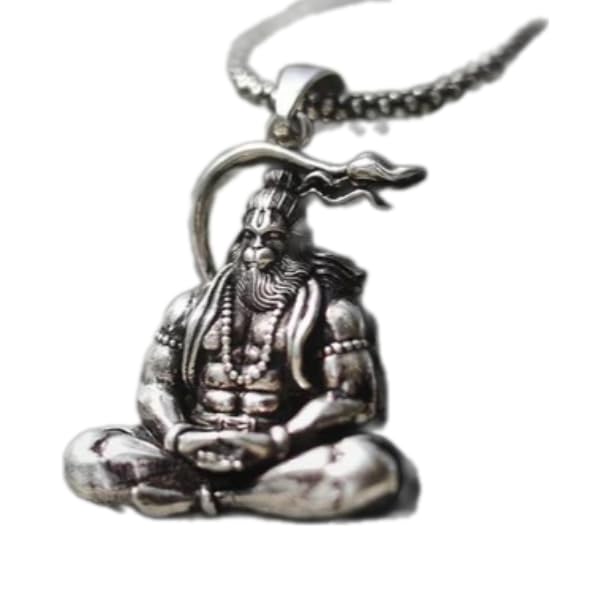 Buy CRAFTWELL CW Divine Hanuman Pendent Chain Mens Womens Religious ...