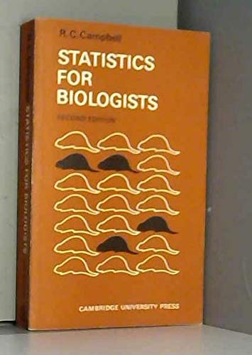 Statistics for Biologists: 9780521098366: Medicine & Health Science ...