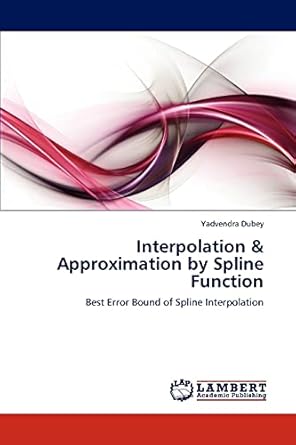 Interpolation & Approximation by Spline Function: Best Error Bound of Spline Interpolation ...