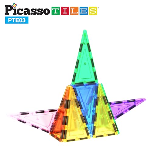 Snapklik.com : 12pc Magnetic Building Block Set Isosceles Triangle ...