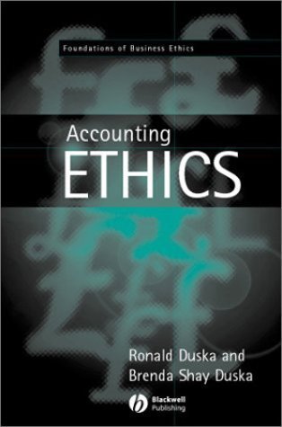Amazon.com: Accounting Ethics (Foundations of Business Ethics ...