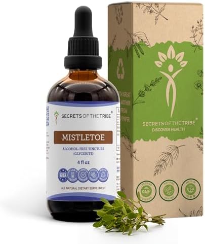 Amazon.com: Secrets of the Tribe Mistletoe Tincture Alcohol-Free Liquid ...