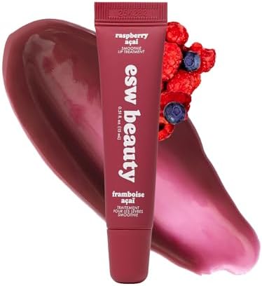Amazon.com: ESW Beauty Raspberry Acai Smoothie Lip Treatment - Rich ...