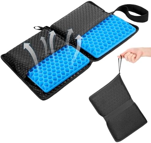 Hejo Gel Seat Cushion, Portable Travel Seat Cushion, Foldable Design ...