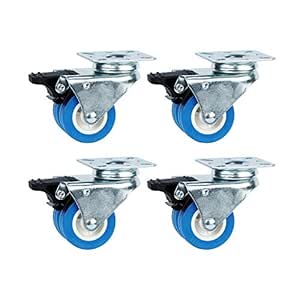 Aviksha Enterprise Wheels for Furniture/Bed | Set of 4 | 2 inch Heavy ...