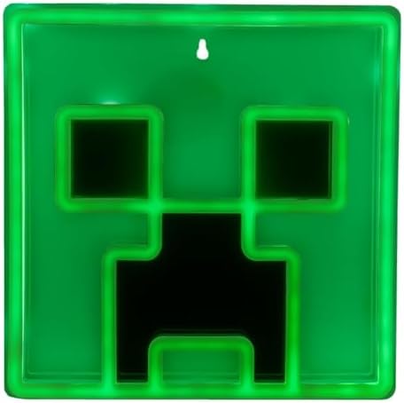 Minecraft Creeper Light, 3D Lamp - Officially Licensed Night Light - 12 ...