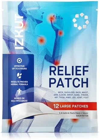 Amazon.com: ishancare Shoulder Patches - 24 Count Warming Herbal ...