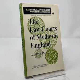 The Law Courts of Medieval England.: Alan Harding: 9780064926997 ...