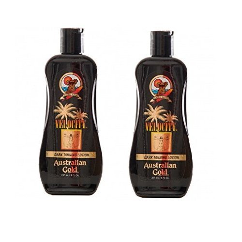 Australian Gold 2 Pack Velocity + Biosine Complex Dark Tanning Formula ...