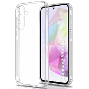 TheGiftKart Back Cover Soft Case for Samsung Galaxy A35 5G | Best Camera Protection | Inbuilt ...