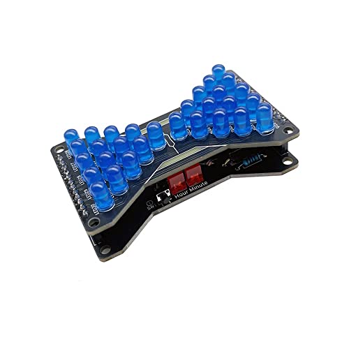 Treedix Electronic Hourglass Led DIY Kits Welding Practice Board Blue ...