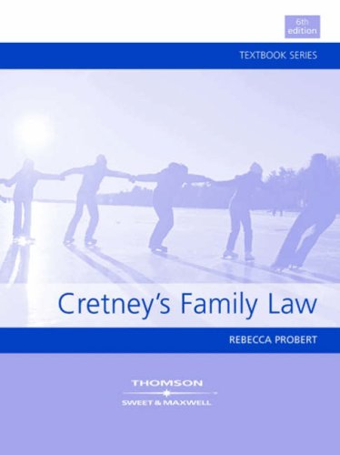 Cretney's Family Law, 6th edition: Probert, Rebecca.: 9780421931008 ...