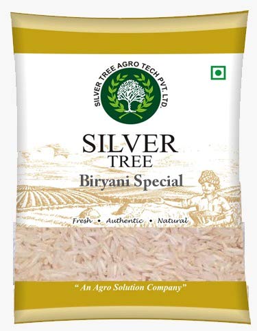SILVER TREE - Biryani Special Basmati Rice (1 Kg) : Amazon.in: Grocery ...