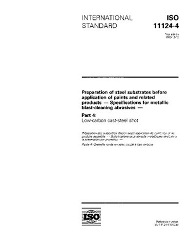 ISO 11124-4:1993, Preparation of steel substrates before application of ...