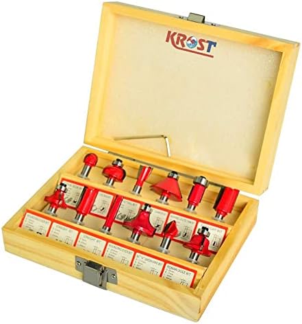 Generic 12Pcs Professional Shank Tungsten Carbide Router Bit Cutter Set ...