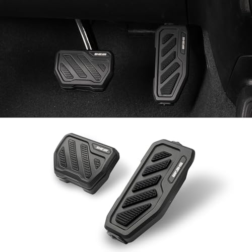Amazon.com: SHEAM Anti-Slip Gas Pedal Brake Pedal Covers, Foot Pedal ...