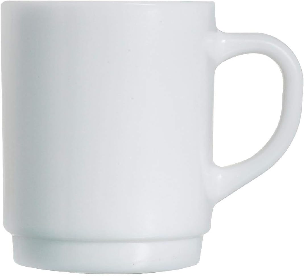 Arcoroc Restaurant Uni Mug 250ml, stackable, 6 Mugs – BigaMart