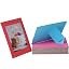 Litpoetic 50 Pack Standing Paper Picture Frames 4x6,Cardboard Photo ...